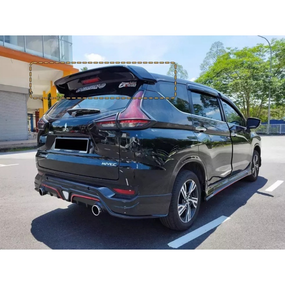 💥 𝐑𝐄𝐀𝐃𝐘 𝐒𝐓𝐎𝐂𝐊 💥 MITSUBISHI XPANDER 2018 - 2023 TOP SPOILER WITH 2K ...