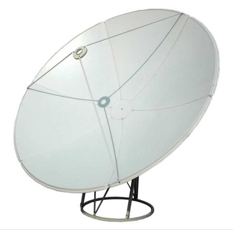 6 ft Feet 180cm C-band Satellite Disc Steel Plate Solid Paraboloid ...