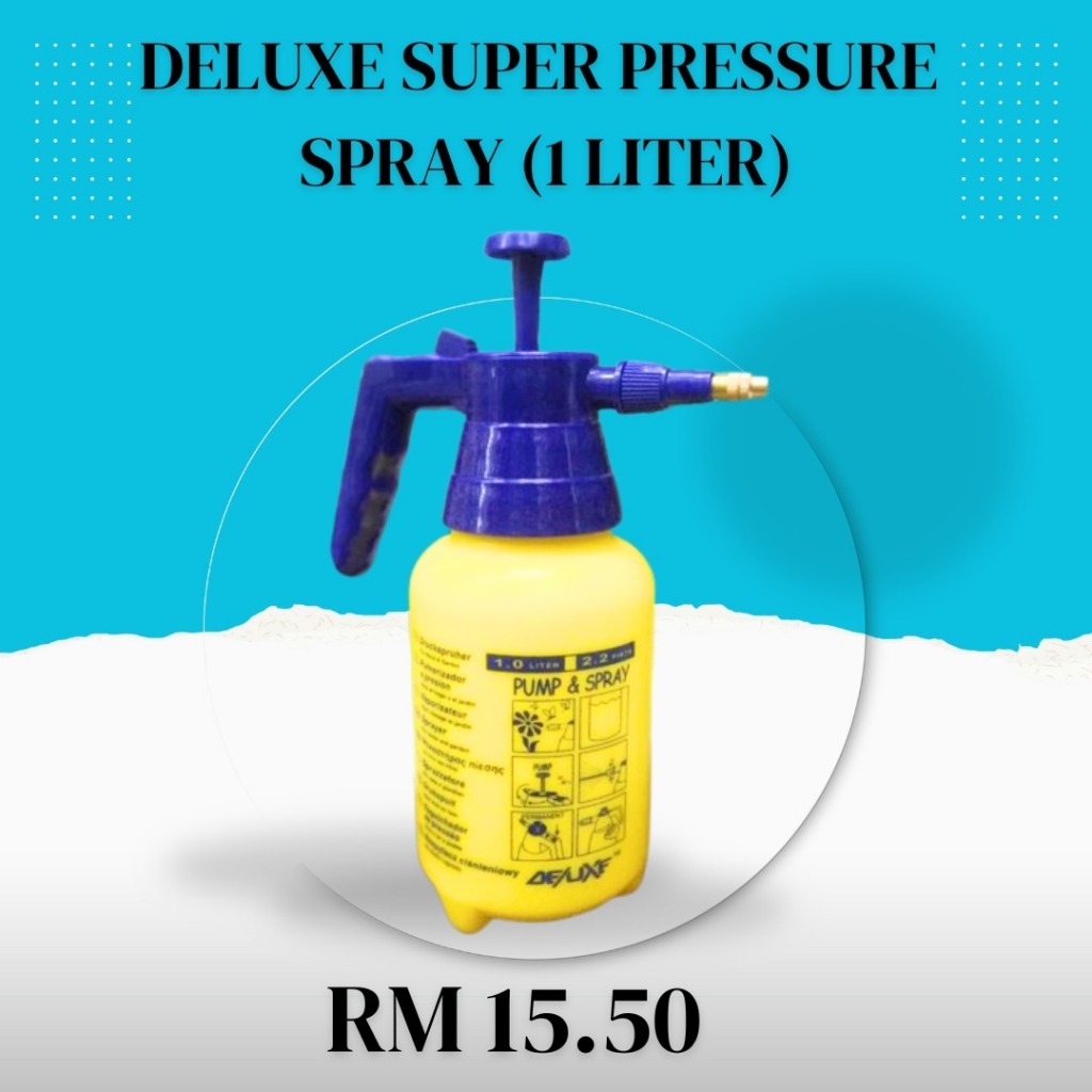 DELUXE SUPER PRESSURE SPRAY (1 LITER) | Shopee Malaysia