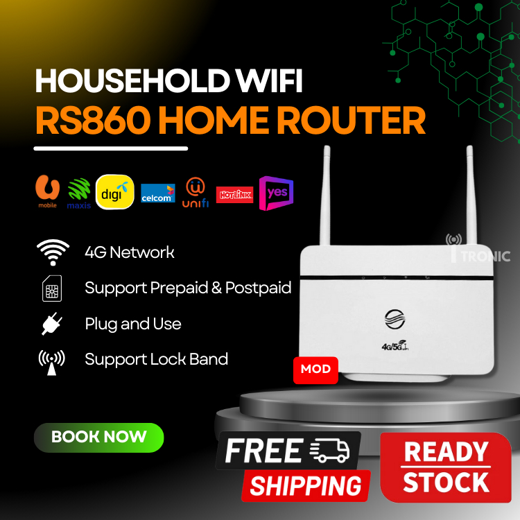 ITRONIC ‼️READY STOCK KL‼️ Internet Router LTE CPE RS860 | Shopee Malaysia