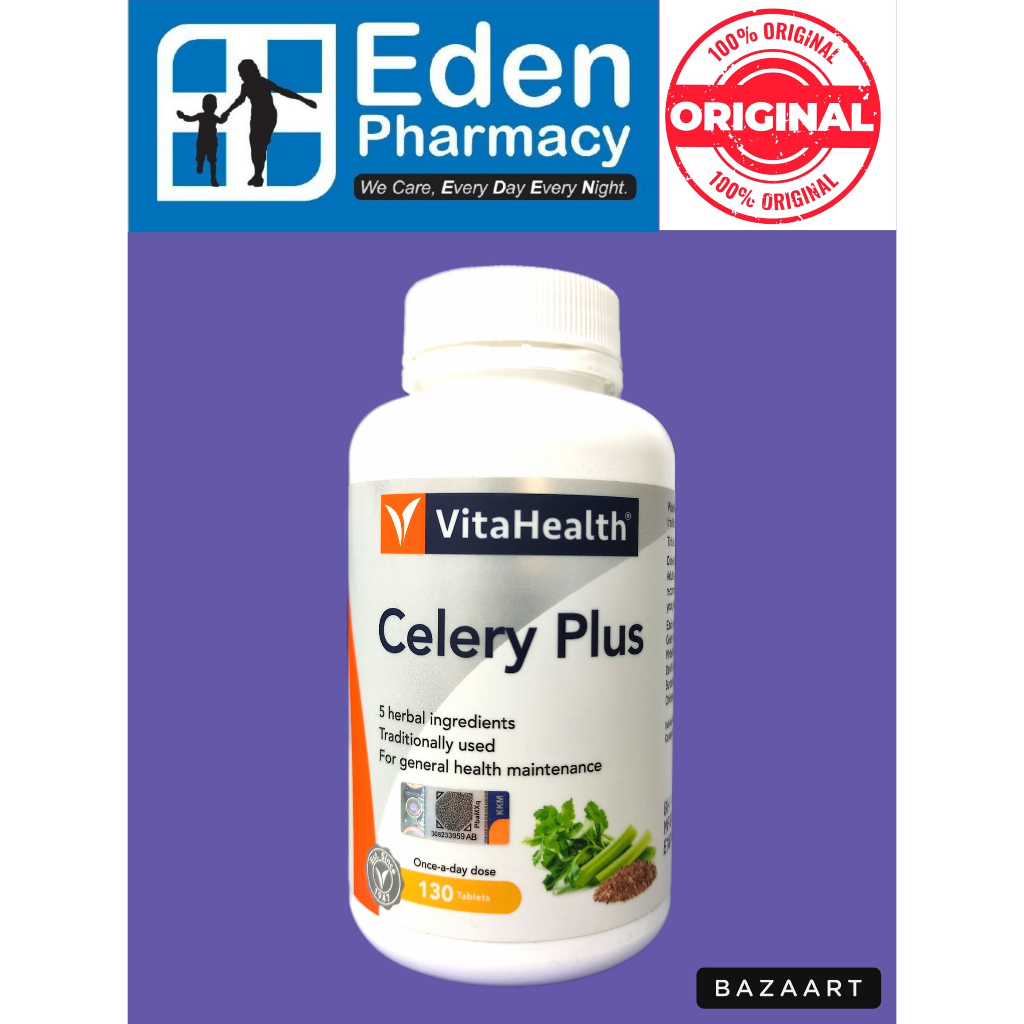 VitaHealth Celery Plus , Vita Health Celery Plus ( 2 x 130's ) | Shopee ...
