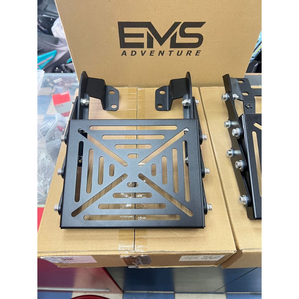 EMS Foldable Adjustable Rear Rack For Y15ZR LC135FI Y16 RSX LC135 V2-V7 ...