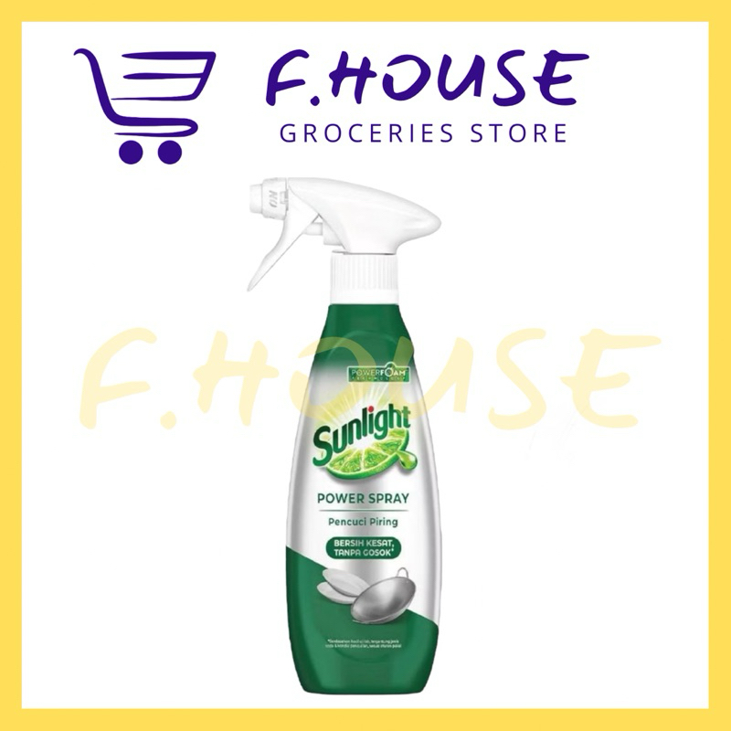 Sunlight Dishwashing Liquid Power Spray (300ml) | Shopee Malaysia