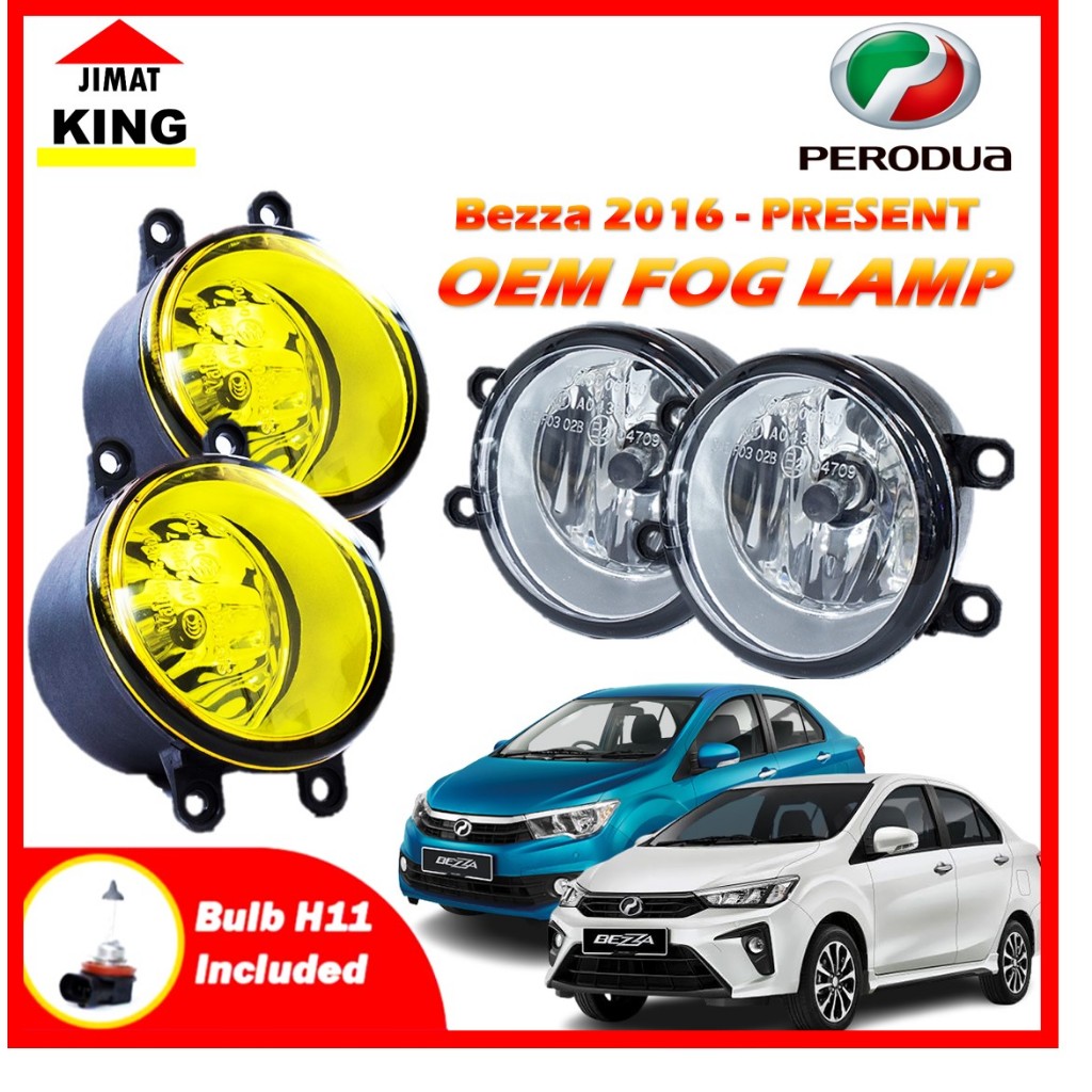 Perodua Fog Lamp BEZZA 2016-PRESENT Sport Light Car Fog Light H11 Led ...