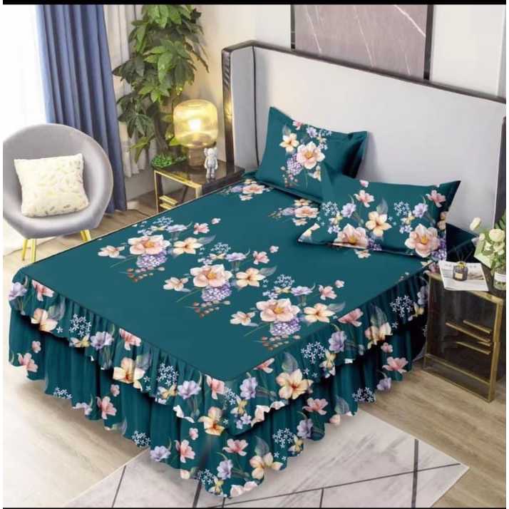 Set Cadar 3 In 1 ROPOL QUEEN&KING 16lnic Tinggi Soft Selimut | Shopee ...
