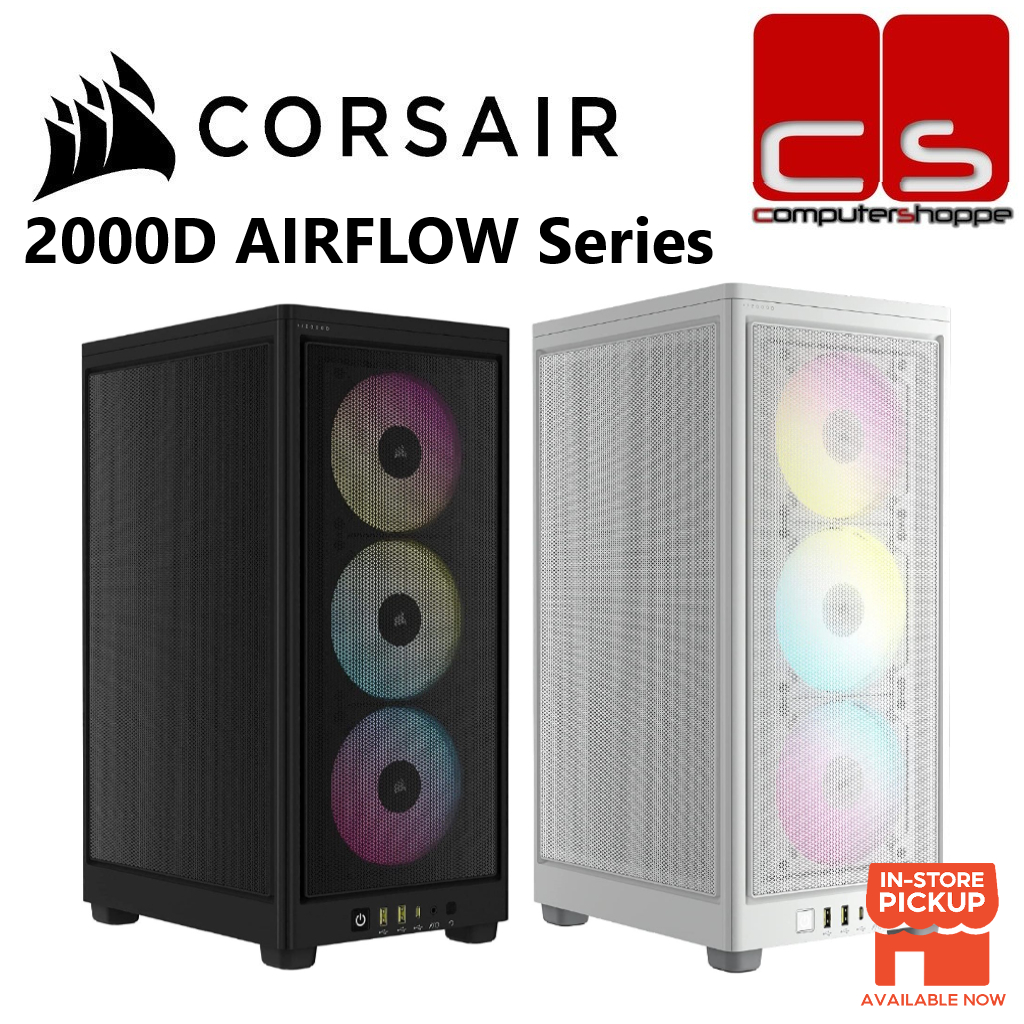 Corsair 2000D AIRFLOW Series Mini-ITX PC Case - 2000D Airflow/iCUE ...