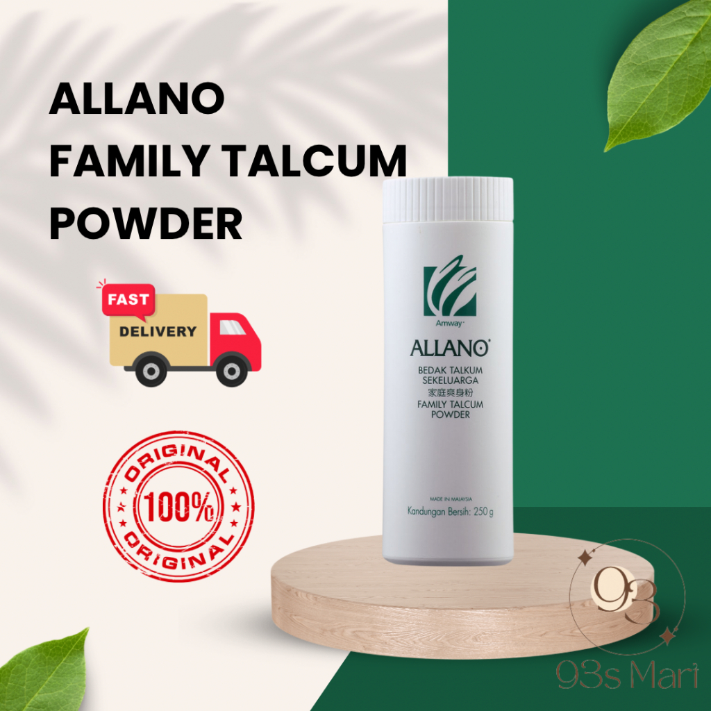 ALLANO Family Talcum Powder - 250g | Shopee Malaysia