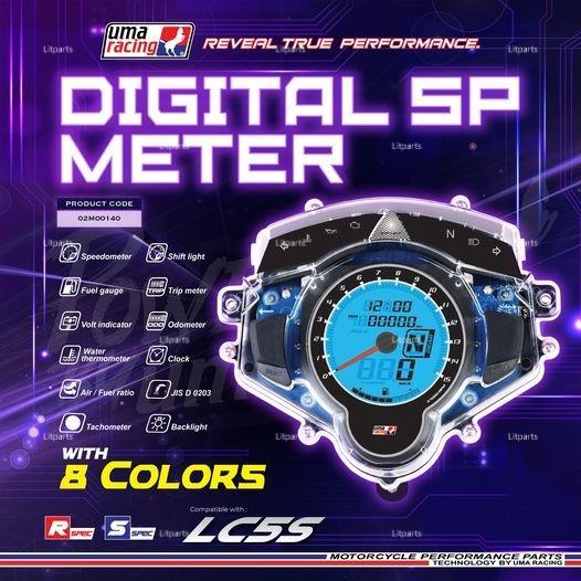 [100% ORIGINAL] Uma Racing Original Digital Meter EX5 DREAM LC135 NEW ...