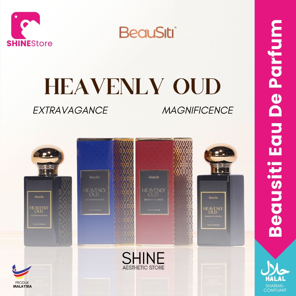[NEW] BeauSiti Heavenly Oud Perfume EDP Long Lasting Cedar wood Blended ...
