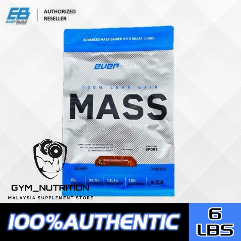 EverBuild 100% Lean Gain Mass Build 6LBS （Muscle Building，Lean Gain ...