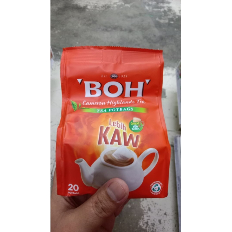 CAMERON HIGHLAND TEA LEBIH KAW BOH 20 TEA POTS BAG READY STOCK | Shopee ...