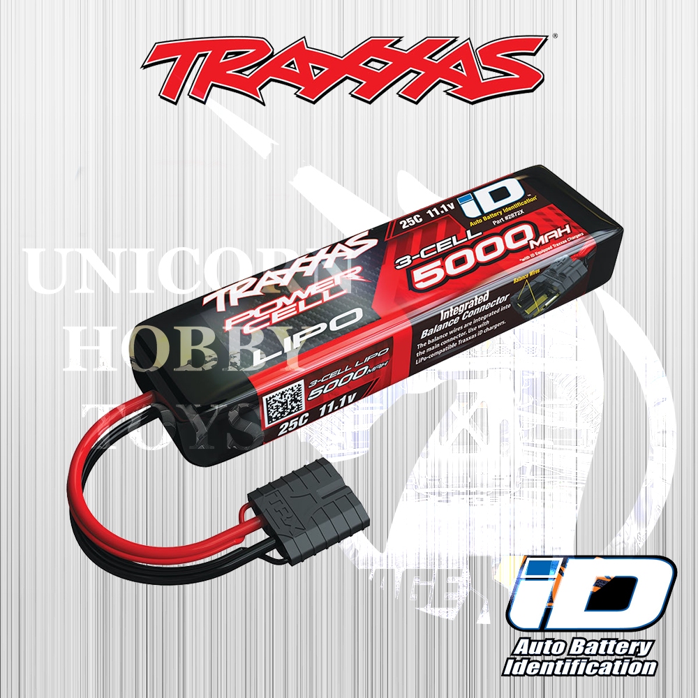 TRAXXAS LIPO BATTERY (155x25x45mm) 3S 11.1V 5000MAH FOR TRAXXAS ...