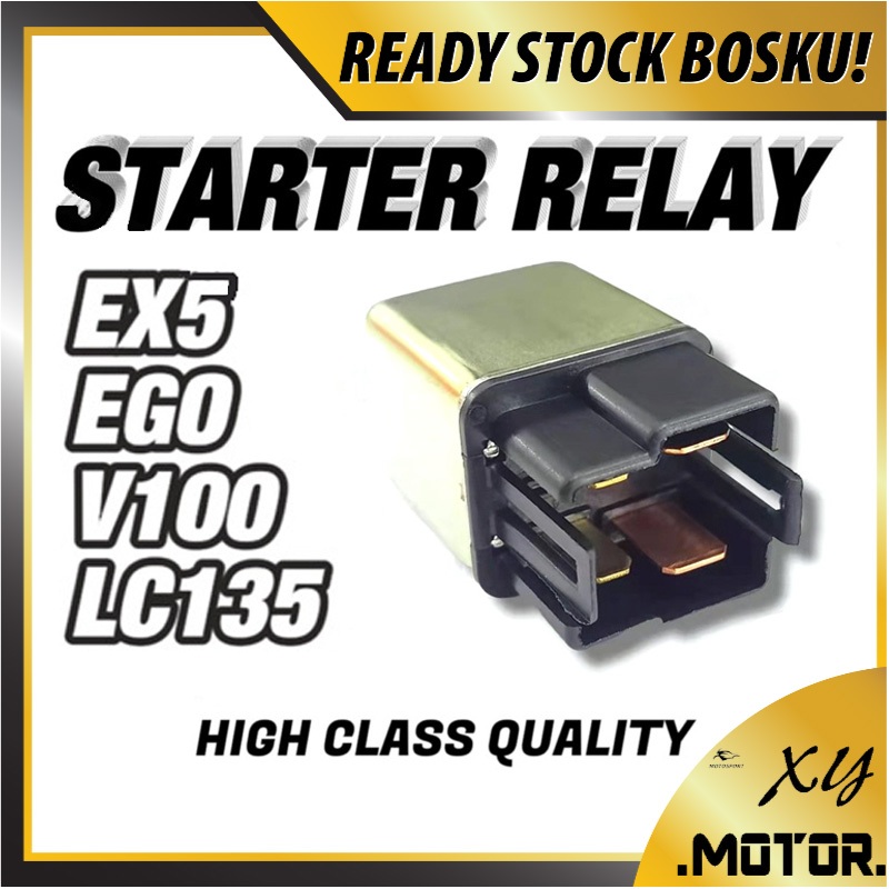 EX5 / V100 / EGO / SRL115 / LC135 / GT128 STARTER RELAY | Shopee Malaysia