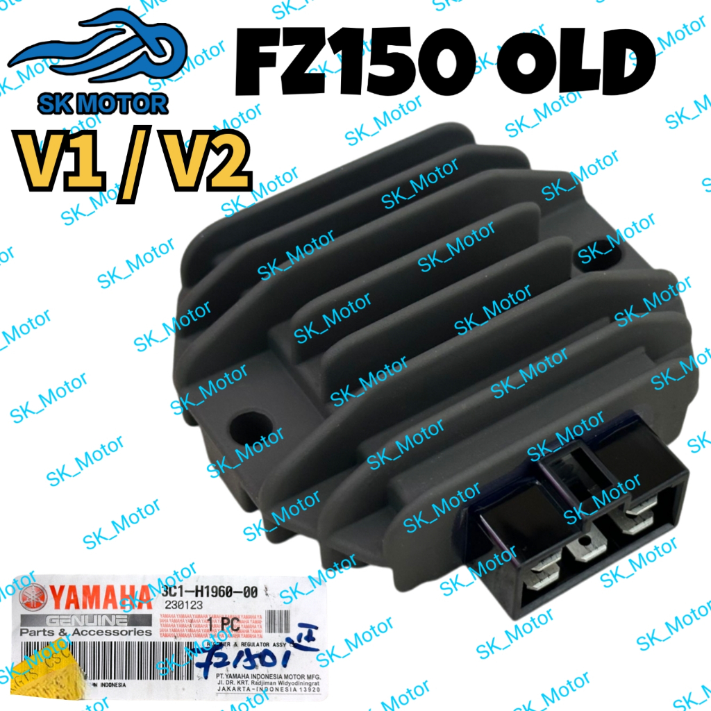 Yamaha FZ150 FZ 150 V1 V2 Original Rectifier Regulator Assy Katap Katao ...