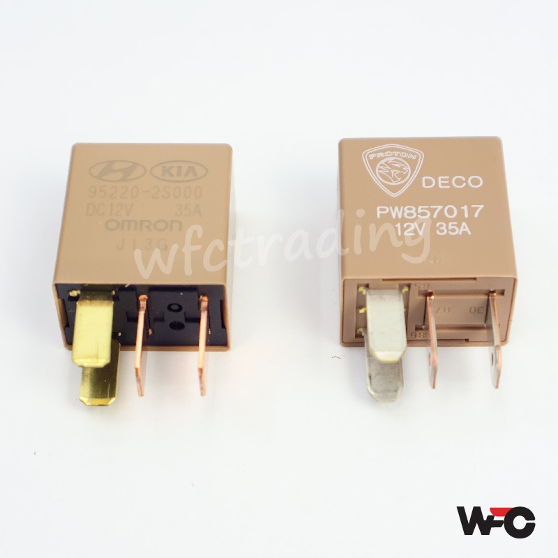 Original Proton Exora Fan Relay Omron Fan Relay 35Amp 12v 35A 4pin ...