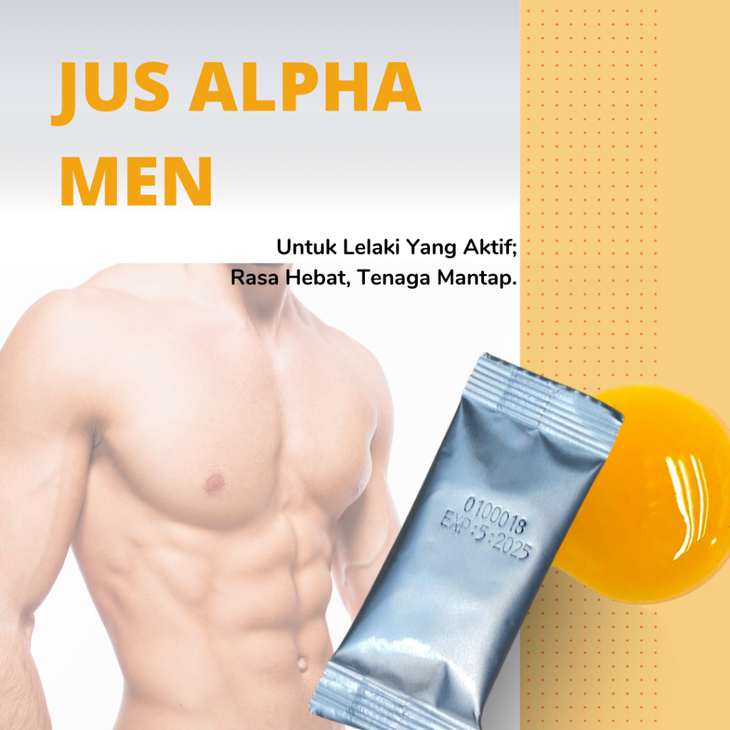 JUS ALPHA : JUS PERASA OREN LELAKI | Shopee Malaysia