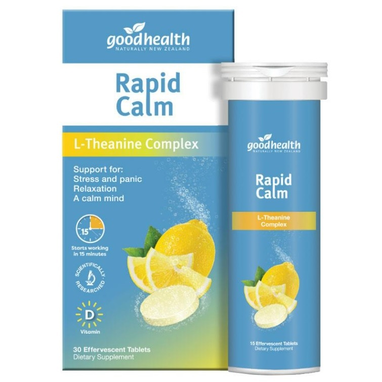 Original Import - Good Health Rapid Calm 30 Effervescent Tablets ...