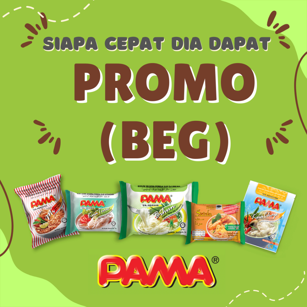 PROMO/CLEARANCE (BEG) 1 beg = 5 paket | PAMA/SERDA/RUSKI/ME&MEE ...