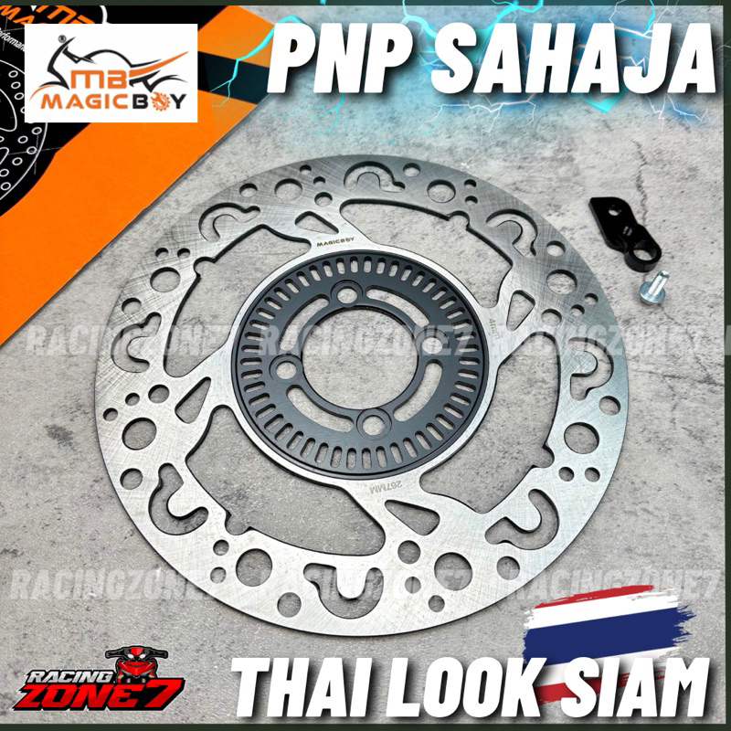 MAGIC BOY DISC BRAKE 267mm Thai disc/ Y16ZR RSX ABS Disc PLATE THAI ...