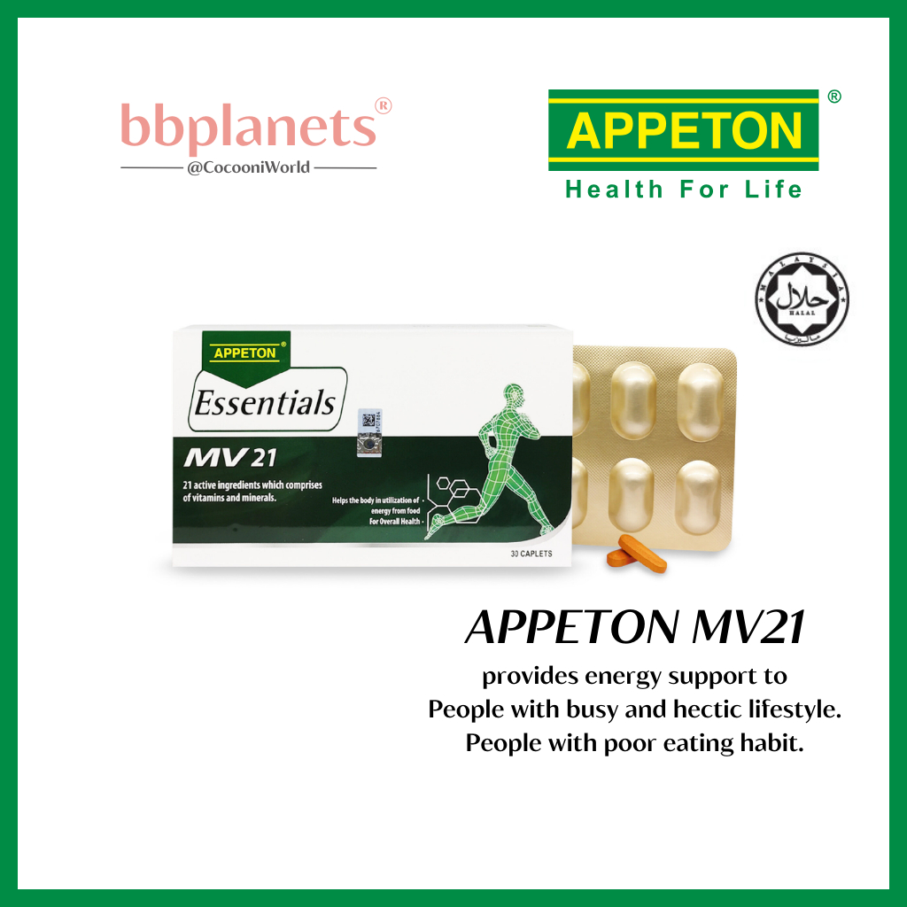 APPETON Essential MV21 with 21 Vitamins , Lipotropic substances ...