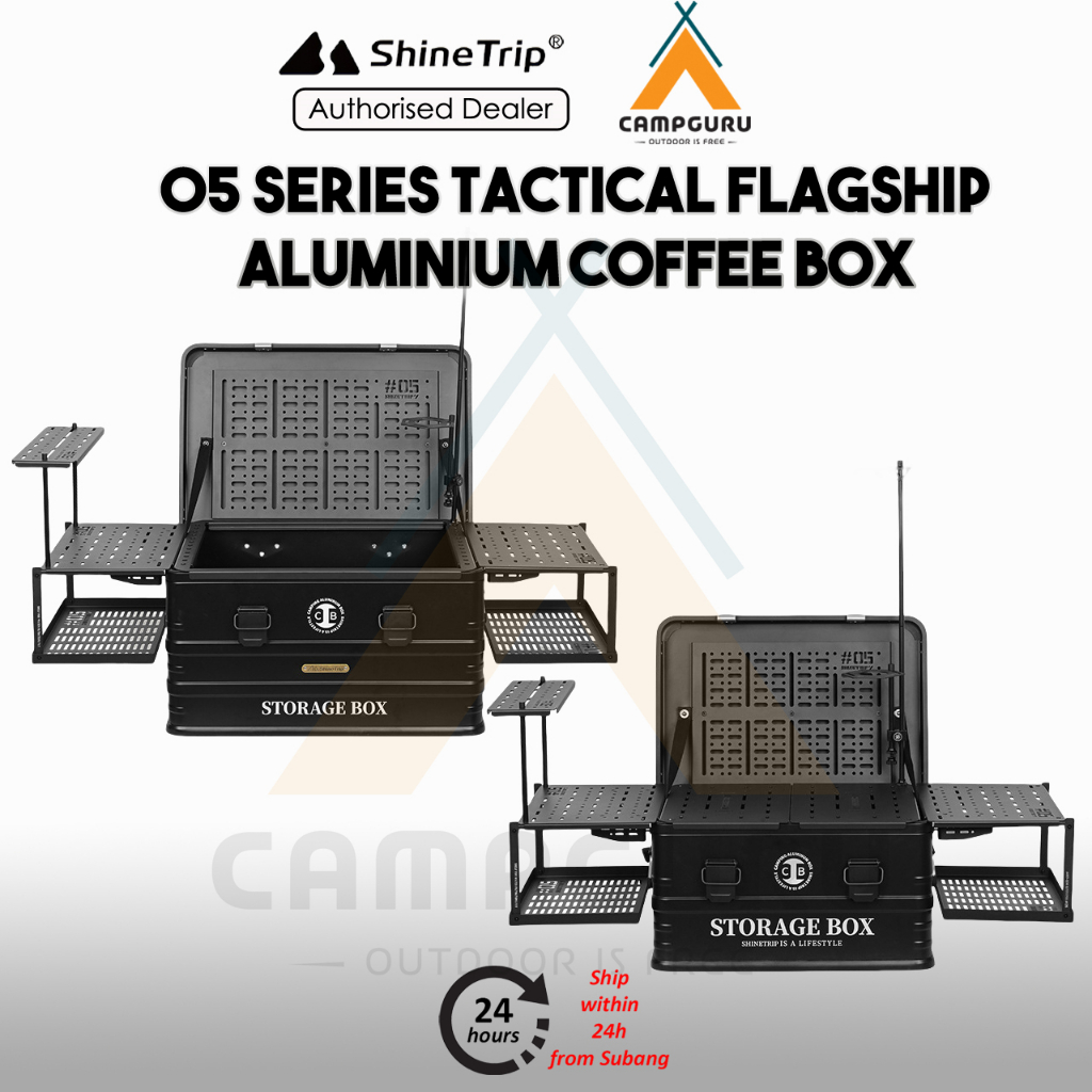 ShineTrip 05 Series Tactical Flagship Aluminium Coffee Box Set IGT Lightweight Modular Combo Kit ...