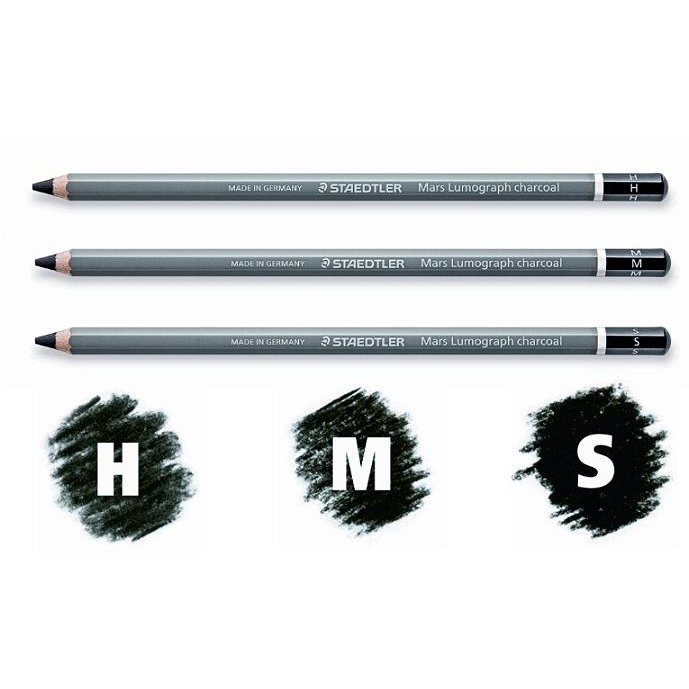 [WESTSTAR] Staedtler Mars Lumograph Charcoal Pencil | Shopee Malaysia