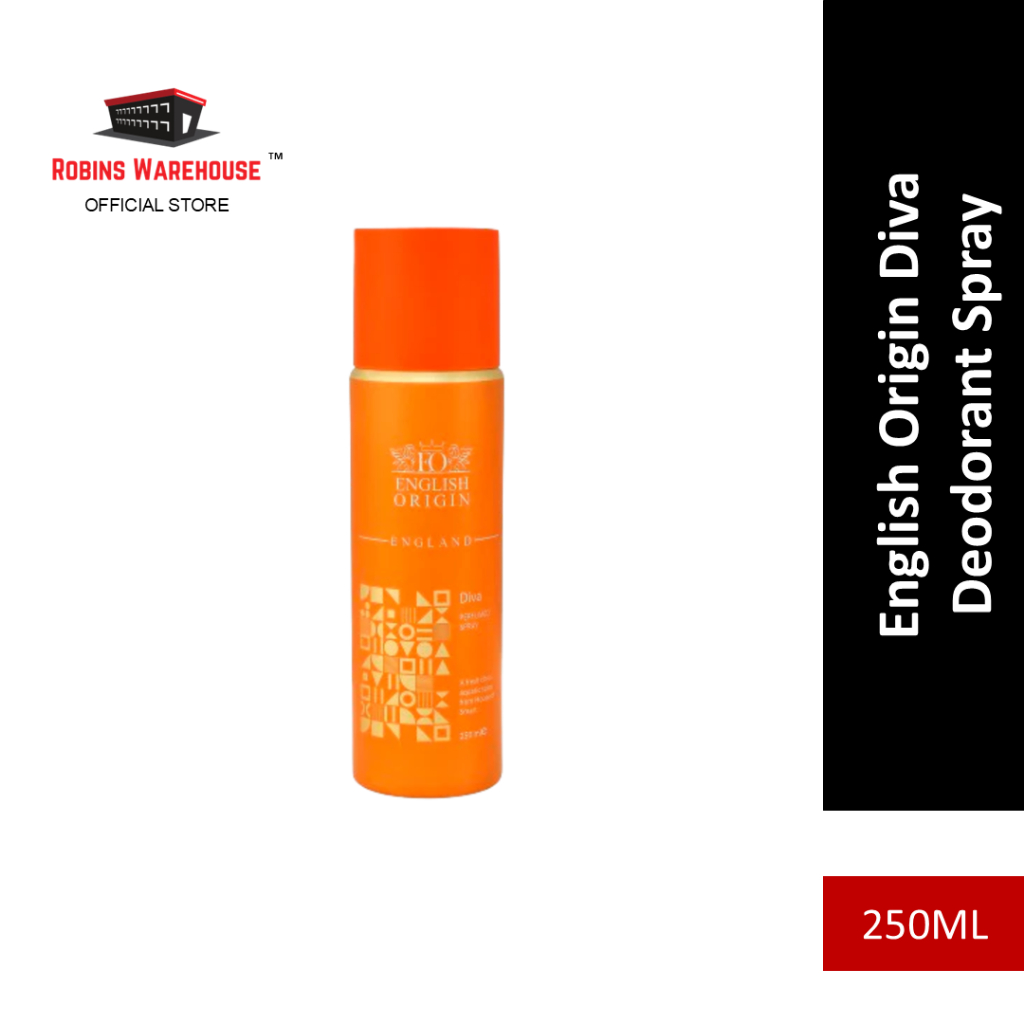 English Origin Diva Deodorant Spray 250ML | Shopee Malaysia