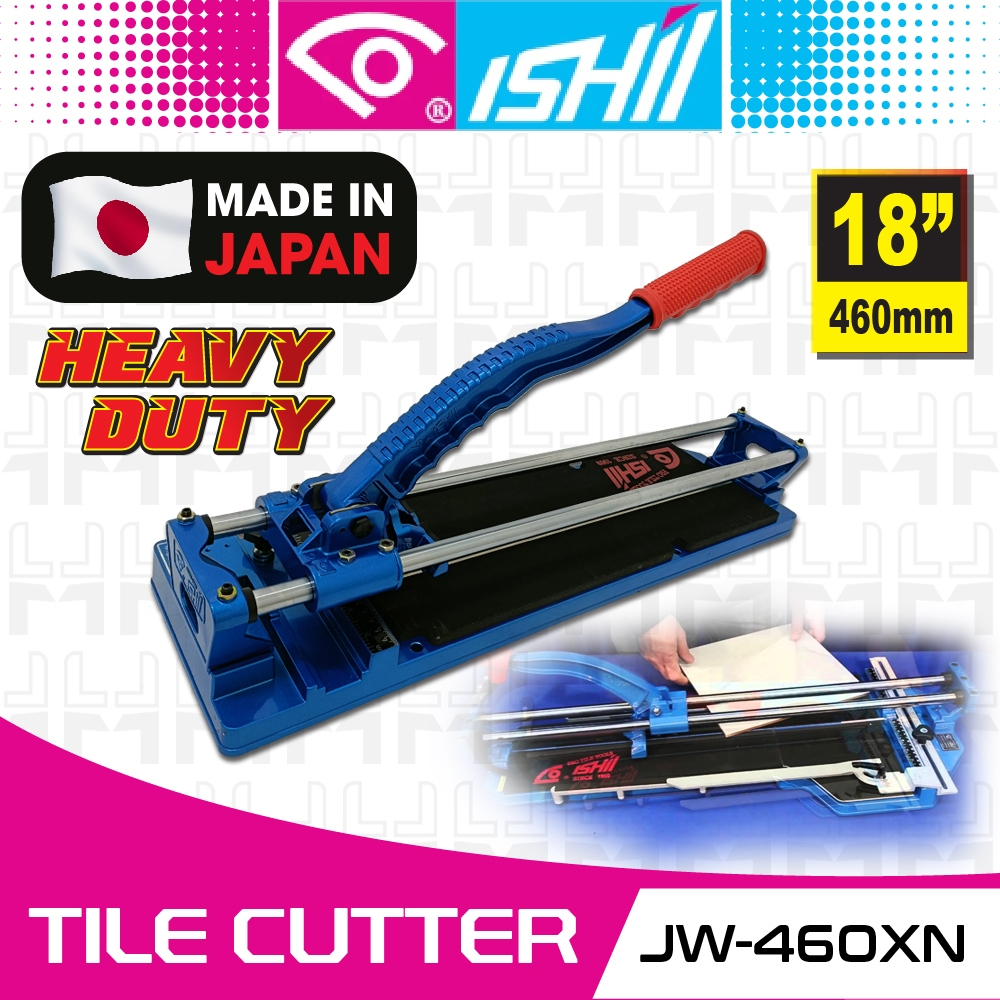 [100% ORIGINAL] ISHII JW-460XN 460MM (18") CLINKER CUTTER / TILE CUTTER HEAVY DUTY MADE IN JAPAN ...