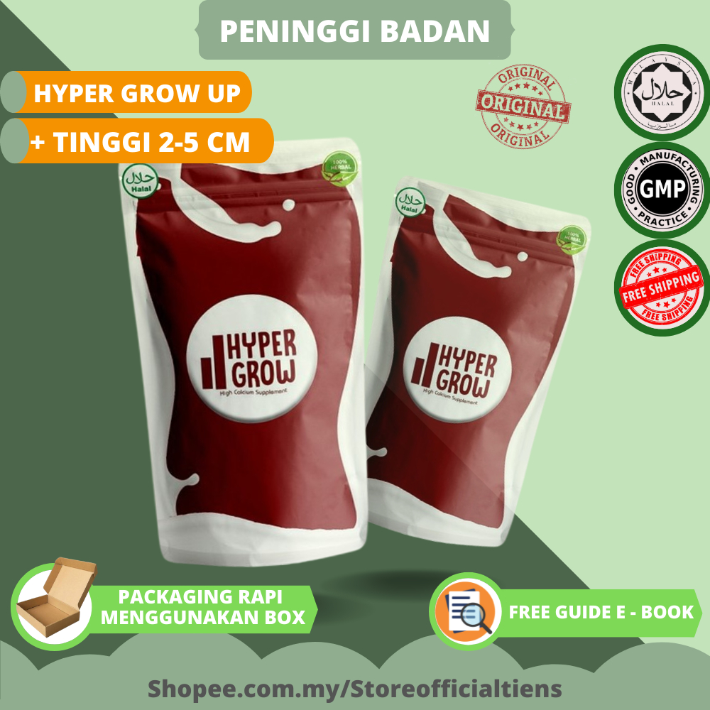 Height Growth Supplement Susu Hyper Grow Up Peninggi Badan Herba Tambah ...