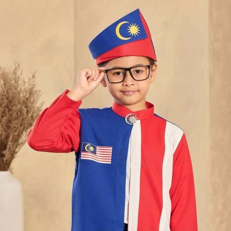 Baju Merdeka dan Tanjak New Design New Look 2024 Baju Merdeka Jubbah ...