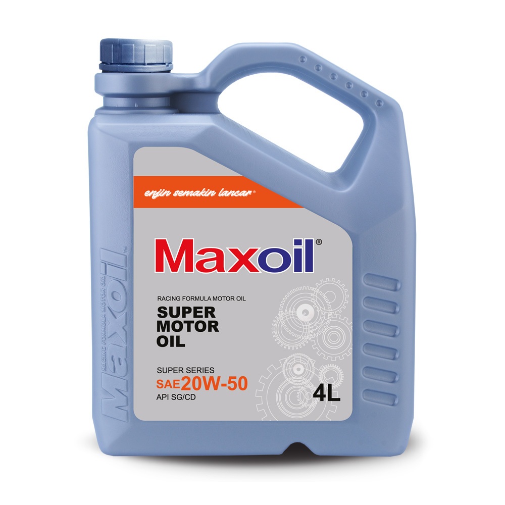 Maxoil Super Motor Oil 20W50 SG/CD (4L) | Shopee Malaysia