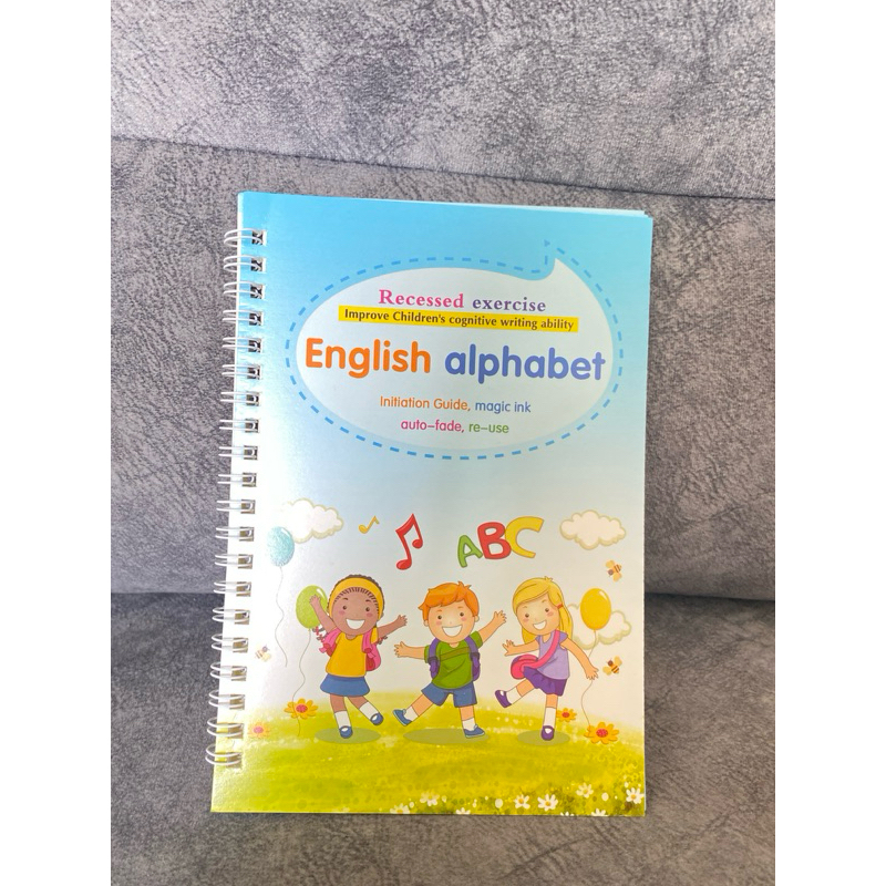 Kids Book Tulisan Timbul (Alphabat, Number, addition substraction, fun ...