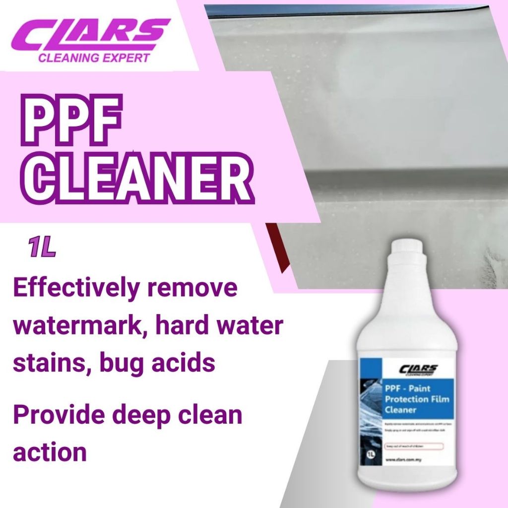 Clars Ppf Cleaner 1L - PPF Watermark Remover Car Body / ppf film car ...