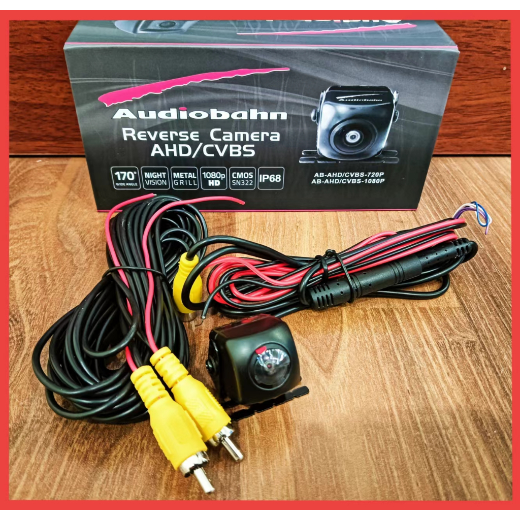 AUDIOBAHN [AB-AHD/CVBS-1080P] AHD/CVBS CAR REVERSE CAMERA | Shopee Malaysia