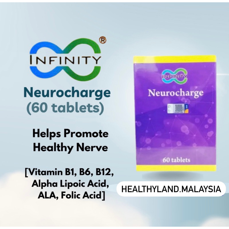[FREE SHIPPING] Infinity Neurocharge (60 tablets) [Vitamin B1, B6, B12 ...