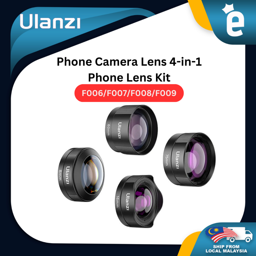 Ulanzi Phone Lens 8mm 16mm 60mm 75mm For Smartphone CL-003 CL-004 CL ...
