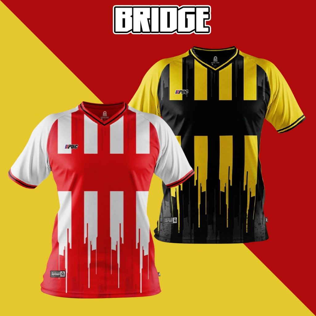 JERSEY PUC SPORT DESIGN BRIDGE - SESUAI UNTUK SEMUA JENIS SUKAN DAN ...
