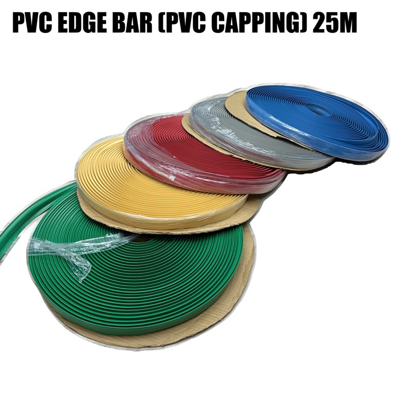 PVC CAPPING/ PVC EDGE BAR/ 25M PER ROLL | Shopee Malaysia