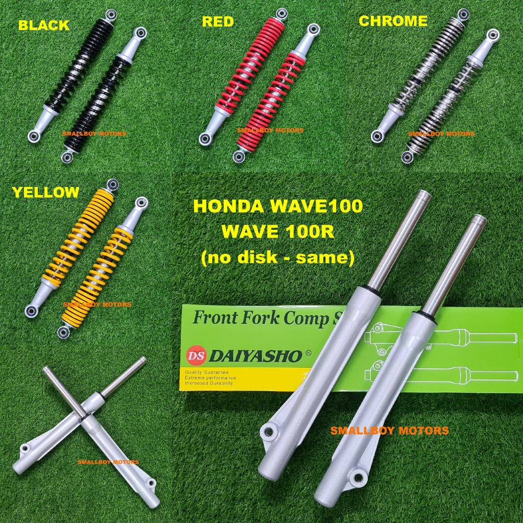 HONDA WAVE100 WAVE 100R FRONT REAR MONOSHOCK ABSORBER DRUM MONO SHOCK ...