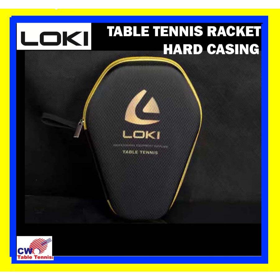 Loki Racket Case Gourd Shape Hard Casing Ping Pong Blade Paddle Bats Storage container TABLE ...