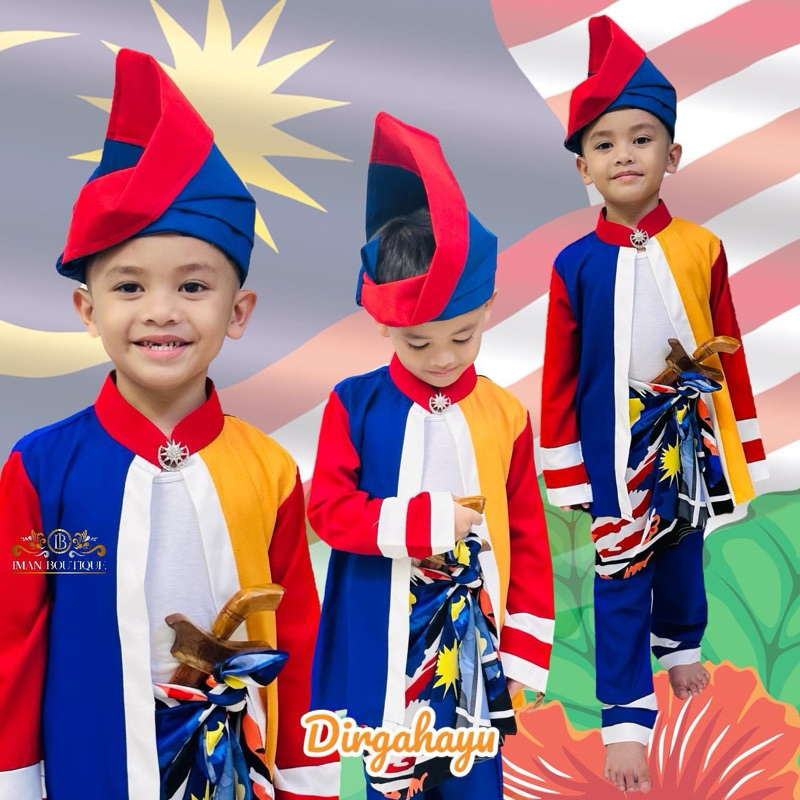 BAJU MERDEKA KANAK KANAK LELAKI | Shopee Malaysia