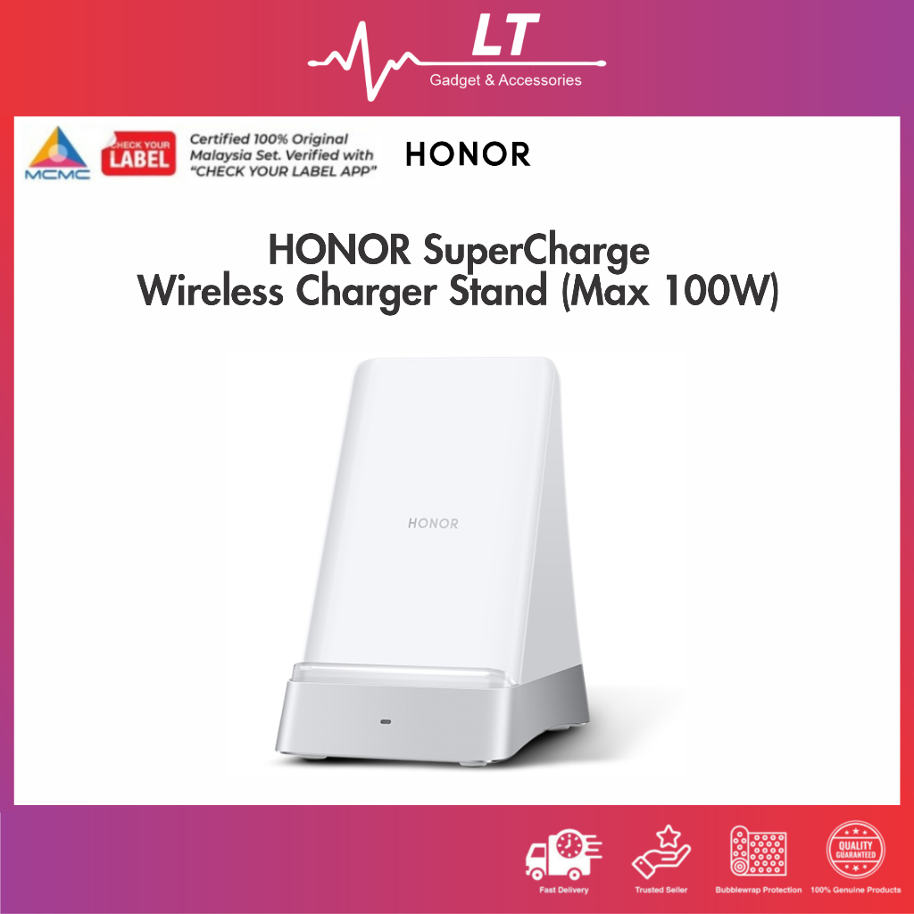 HONOR SuperCharge Wireless Charger Stand 100W Charging Dock (Charging ...