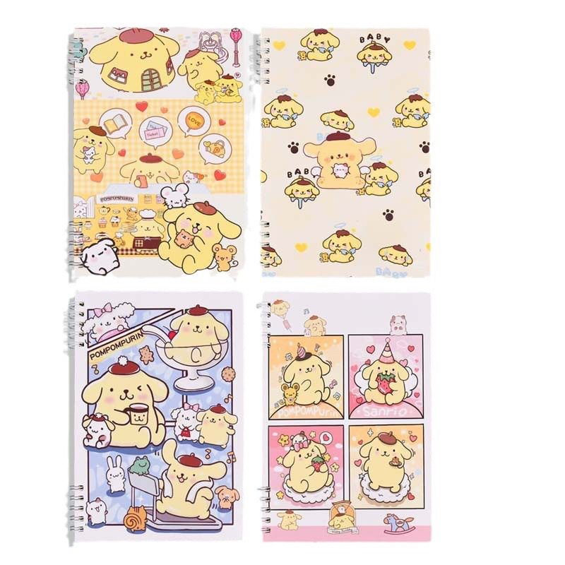 Pompompurin Ins notebook A5 Student Pocket Portable Notebook (Ready ...