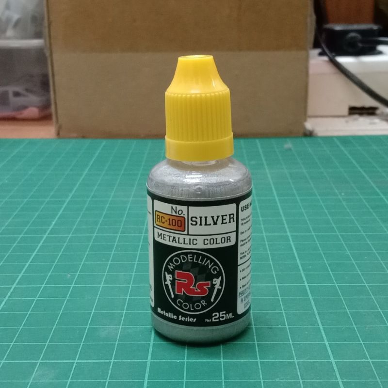 Airbrush Hobby Paint RS color RC-100 SILVER gundam tamiya aoshima model ...