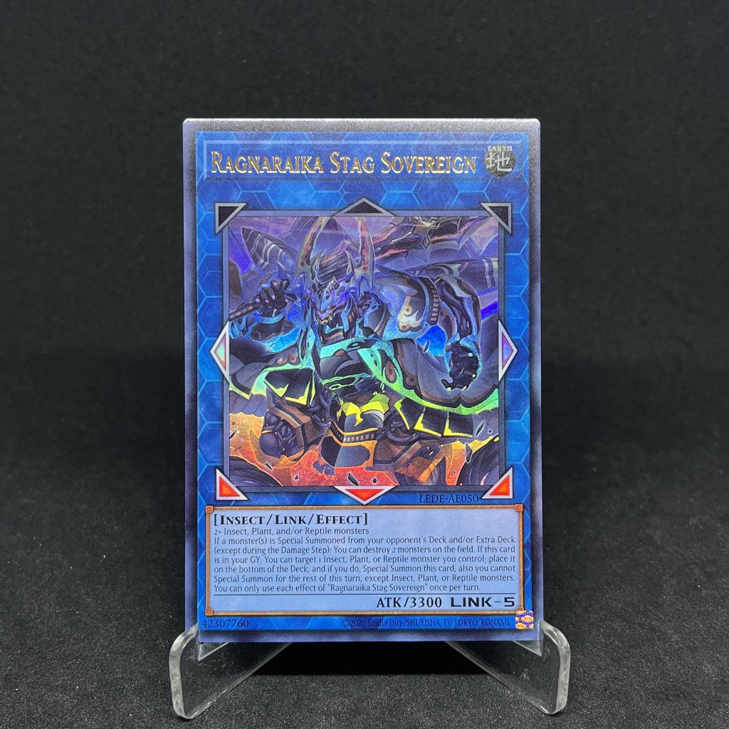 YUGIOH - Ragnaraika Stag Sovereign - Ultra Rare UR ( LEDE-AE050 ) [ JY CARD TRADING ] | Shopee ...