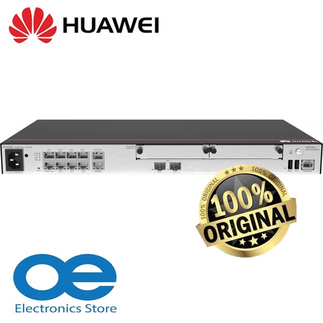 HUAWEI NetEngine AR720 Network 2x GE Combo WAN, 8x GE LAN, 2x USB, 2x SIC, Up 1200 Users 6Gbps ...