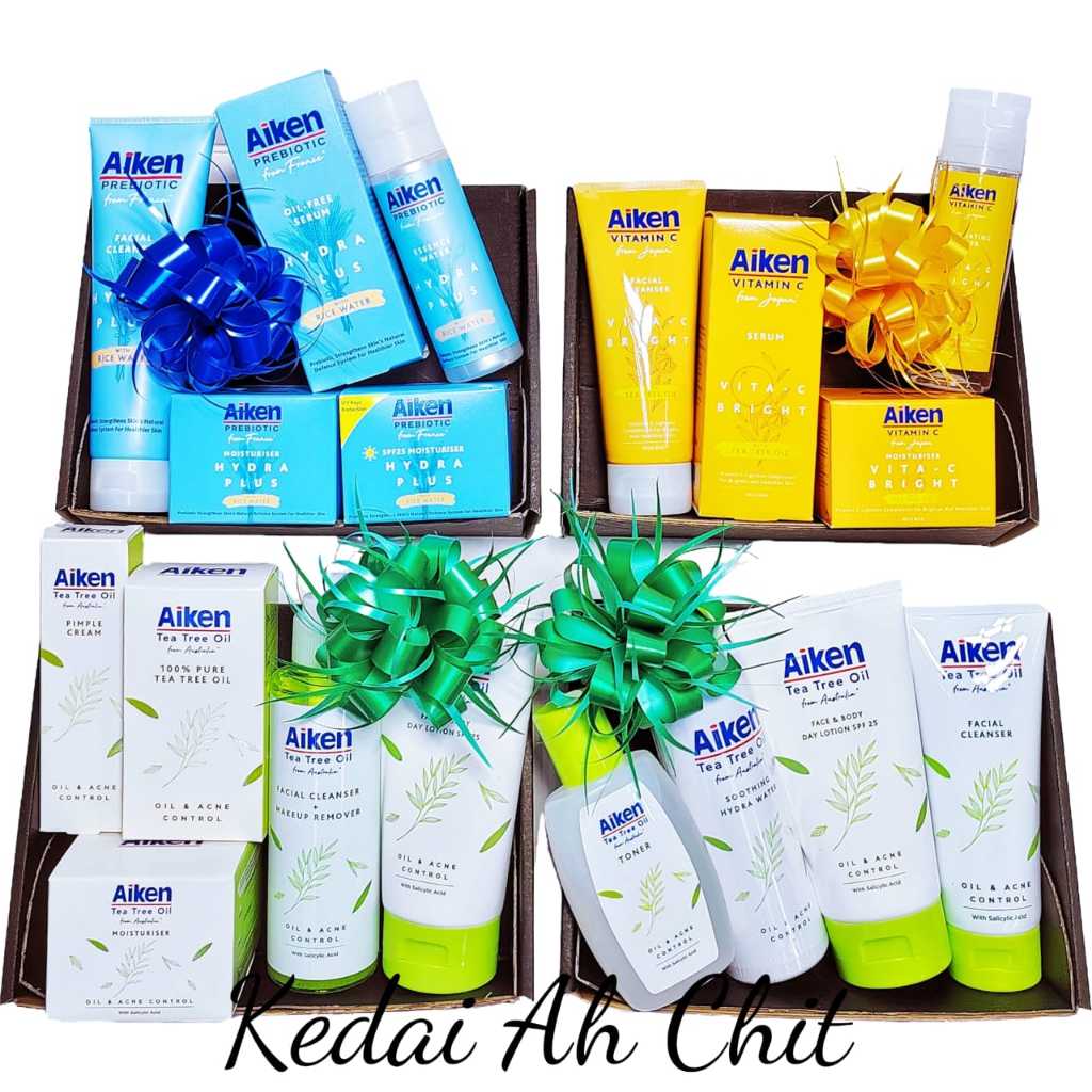 AIKEN Skincare Treatment Set - All Series Available + Well Wrapped Gift ...