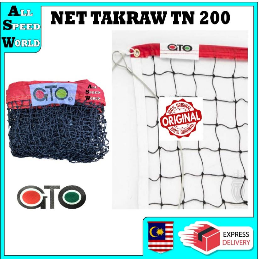 ORIGINAL NET SEPAK TAKRAW / GTO JARING SEPAK TAKRAW /TOURNAMENT GTO ...