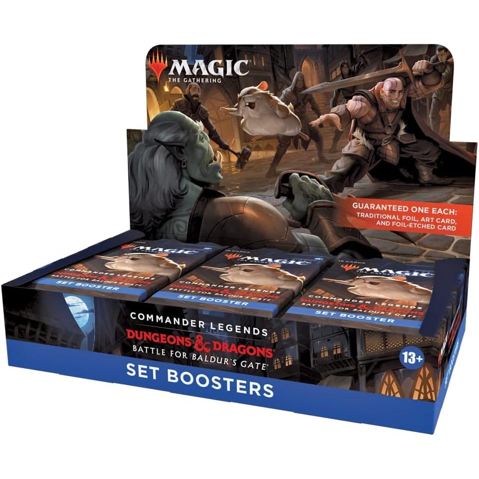 MTG Magic: The Gathering TCG - Battle For Baldur's Gate Set Booster Box ...
