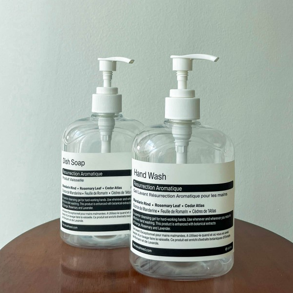 Minimalist Transparent Soap Bottles Hand Wash Dispenser Bottle Pump ...